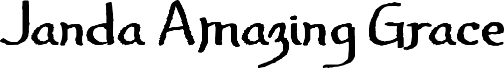 Janda Amazing Grace font | Fonts2u.com