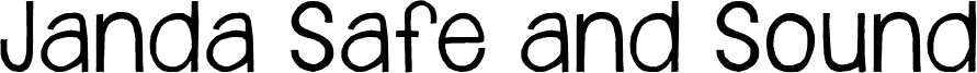 Janda Safe and Sound font