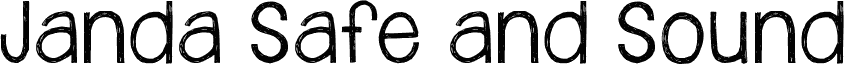 Janda Safe and Sound Solid font
