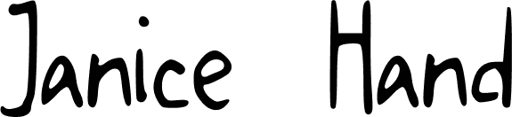 JaniceHand font | Fonts2u.com