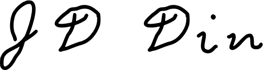 JD Din fuente | Fonts2u.com