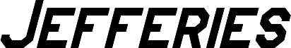 Jefferies Bold font