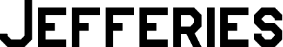 Jefferies Bold font