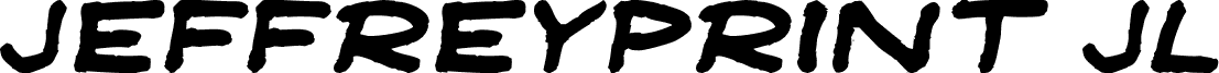 JeffreyPrint JL Condensed font