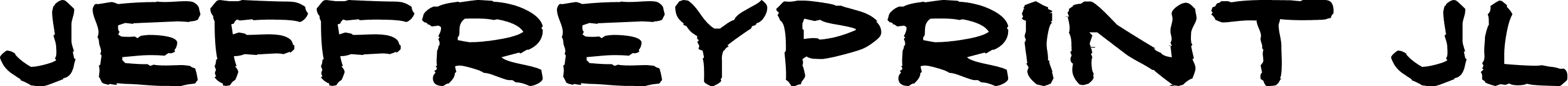 JeffreyPrint JL Wide font | Fonts2u.com