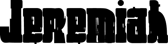 Jérémiah* font | Fonts2u.com