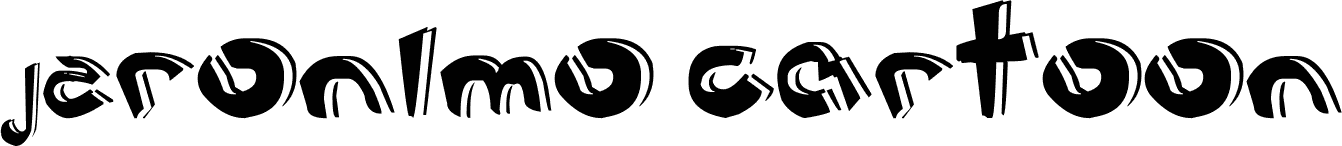 Jerónimo cartoon font | Fonts2u.com