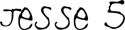 Jesse 5-Regular font | Fonts2u.com