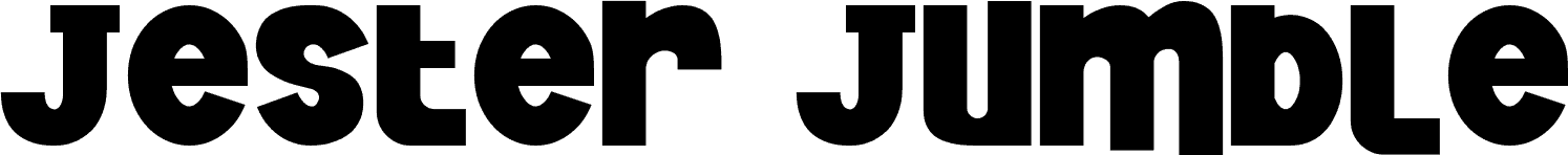 Jester Jumble font | Fonts2u.com
