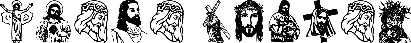 Jesus Christ font | Fonts2u.com