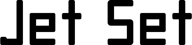 Jet Set Regular font