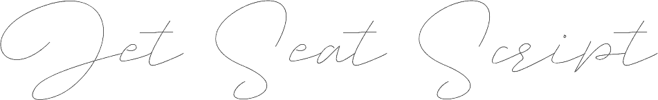 JetSeatScript font | Fonts2u.com