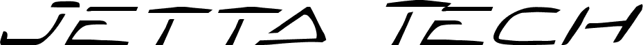 Jetta Tech Bold font