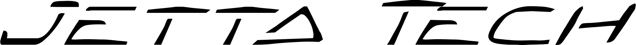 Jetta Tech Italic font | Fonts2u.com