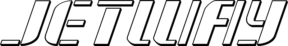 Jetway 3D Italic font | Fonts2u.com