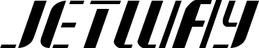 Jetway Italic font