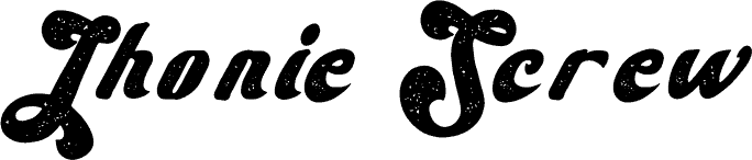 Jhonie Screw Texture font | Fonts2u.com