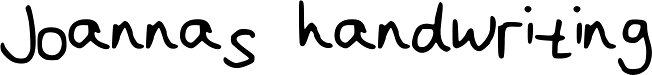 Joanna__s_handwriting font | Fonts2u.com