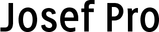 JosefPro-Light font