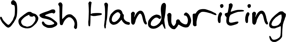 Josh Handwriting font | Fonts2u.com
