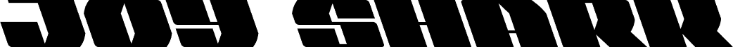 Joy Shark Laser Semi-Condensed font