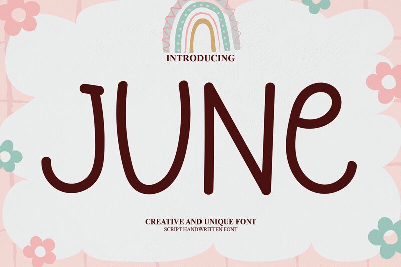June font | Fonts2u.com