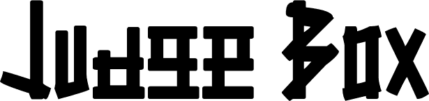 Judge Box font