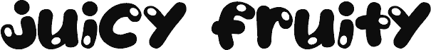 Juicy Fruity Plain 字体 | Fonts2u.com