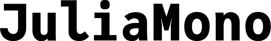 JuliaMono Black font | Fonts2u.com