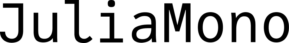 JuliaMono Regular font | Fonts2u.com