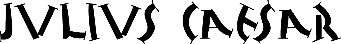 JuliusCaesarBlack font | Fonts2u.com