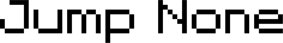 Jump Regular font | Fonts2u.com