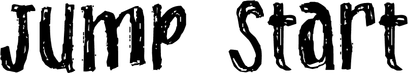 Jump Start font