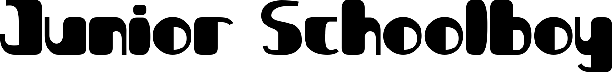Junior Schoolboy font | Fonts2u.com