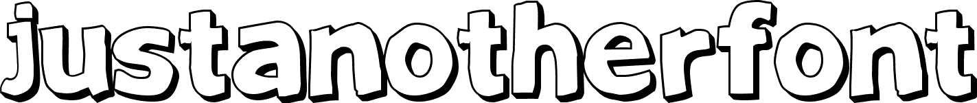 JustAnotherFont font | Fonts2u.com