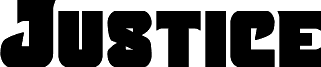 Justice font