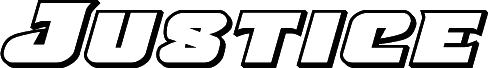 Justice 3D font | Fonts2u.com