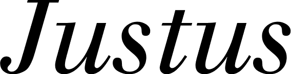 Justus Italic font
