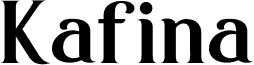 kafina font | Fonts2u.com