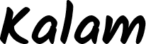 Kalam Light font | Fonts2u.com