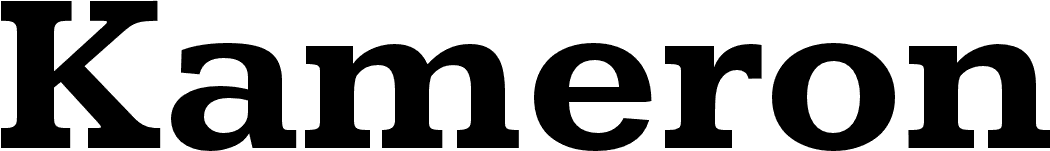 Kameron Bold font | Fonts2u.com