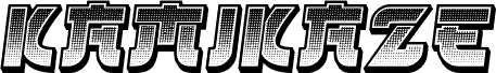 Kamikaze Regular font