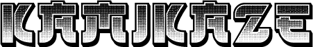Kamikaze-Regular font