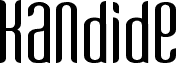 Kandide Unicase Wide font