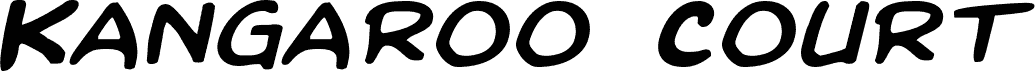 Kangaroo Court Expanded font | Fonts2u.com