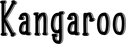 Kangaroo font | Fonts2u.com