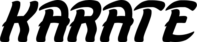 KARATE font