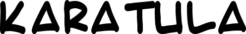 Karatula Normal font
