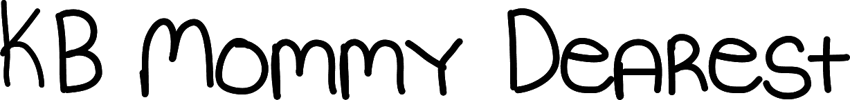 KBMommyDearest font