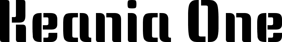 Keania One font | Fonts2u.com